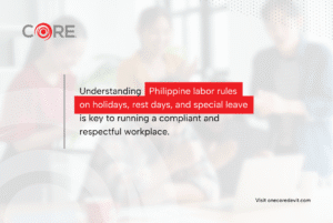 Special Non‑Working Holiday Pay Rules in the Philippines | CORE